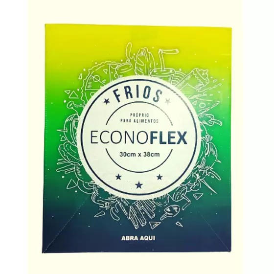 Papel Acoplado 30x38 para Frios c/350 unid. - Econoflex - Ômega Embalagens