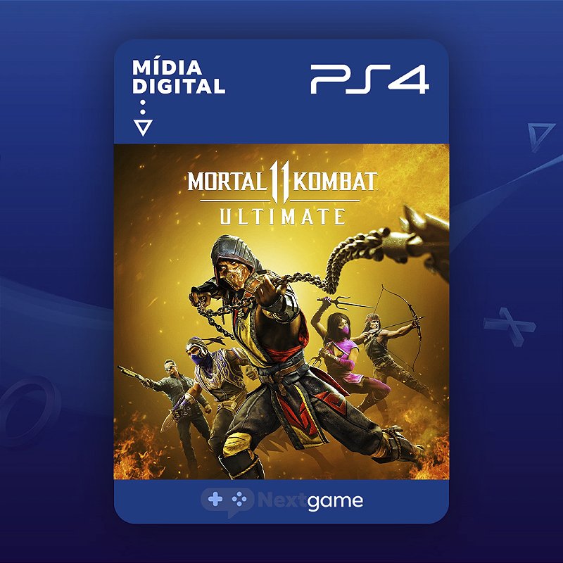 Mortal Kombat 11 Ultimate Para PS4 - Mídia Digital - Nextgame
