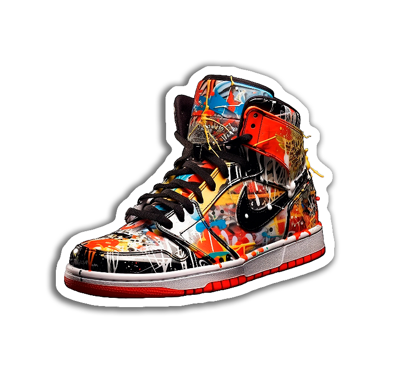 AIR JORDAN GRAFFITI DESIGN - InkStickers