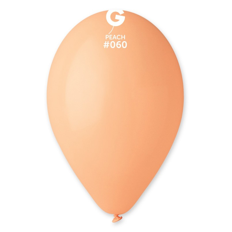 Balão Standard Peach 12" Gemar - Oficina do Balão