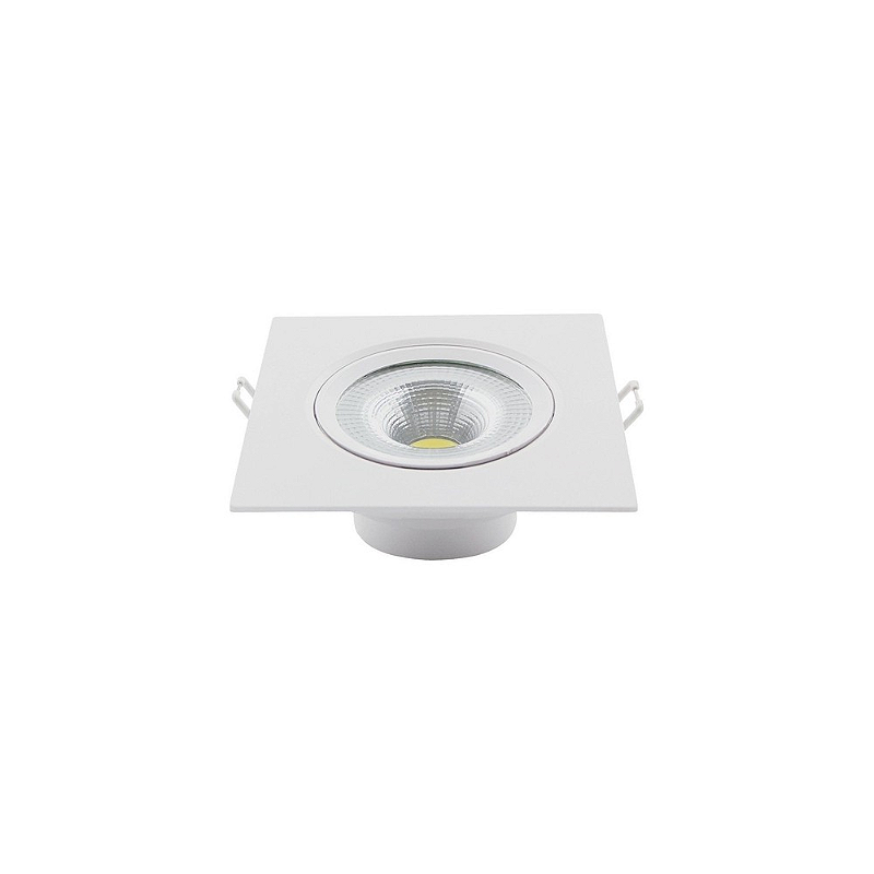 SPOT LED 5W 6000K QD 350LM BIV 85X85MM - Infra Elétrica