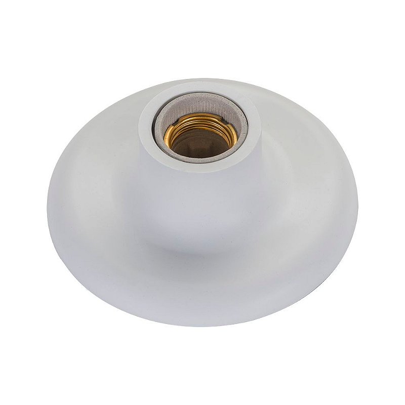 PLAFONIER C/SOQ E27 BR PVC - Infra Elétrica