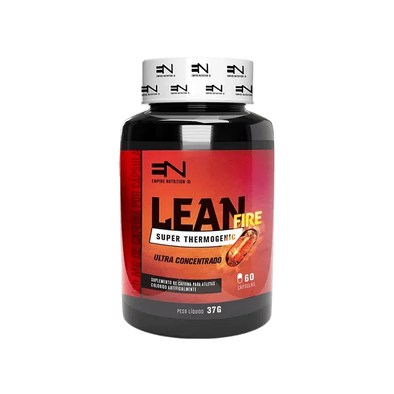 Lean Fire - 400mg cafeína - 120 cápsulas - Empire Nutrition - Bio Shape ...