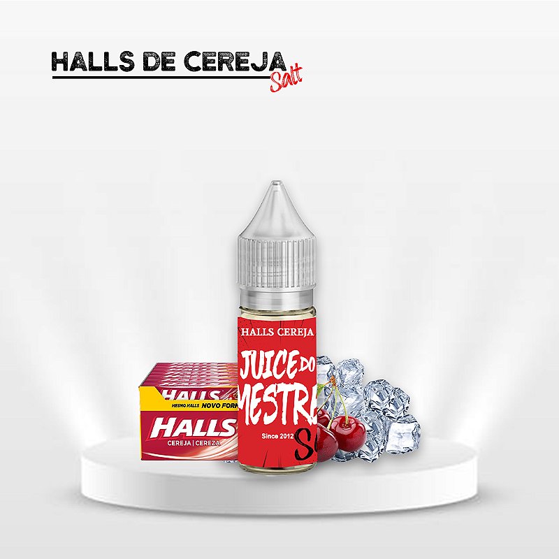 Halls Cereja Salt - Juice do Mestre