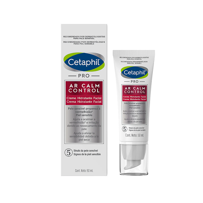 Ganhe Brindes + Creme Hidratante Facial Cetaphil Pro Ar Calm Control 5 ...