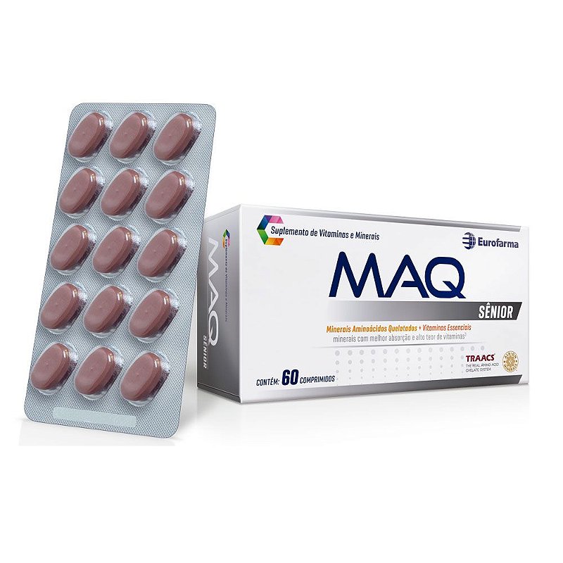 Maq Sênior 60 Comprimidos | Eurofarma | Go.Forever Online - Saúde e Pr ...