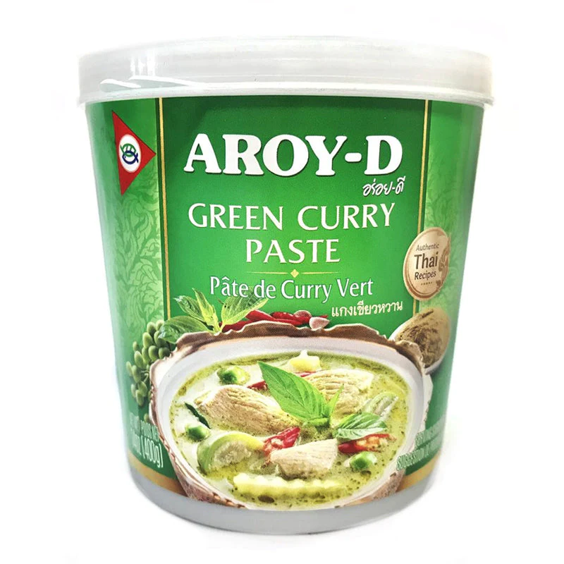 Pasta de Curry Verde Tailandês AROY D - 400g - Empório SHIN | Produtos ... Pasta de Curry Verde Tailandês AROY D - 400g - Empório SHIN | Produtos ...