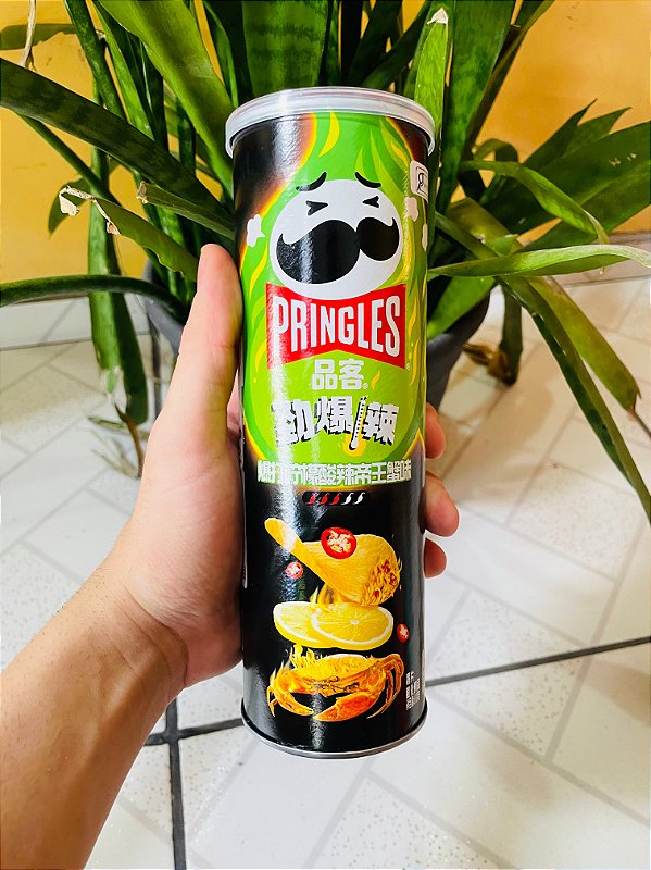 Pringles Chili Lemon Crab 110g - Johnny Doces Importados - Chocolates ...