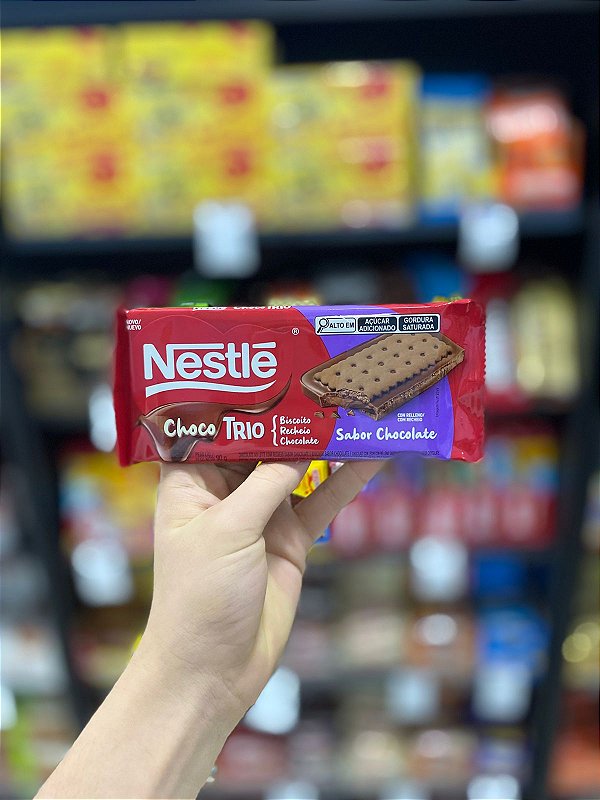 Choco Trio Nestle Chocolate 90g - Johnny Doces Importados - Chocolates ...