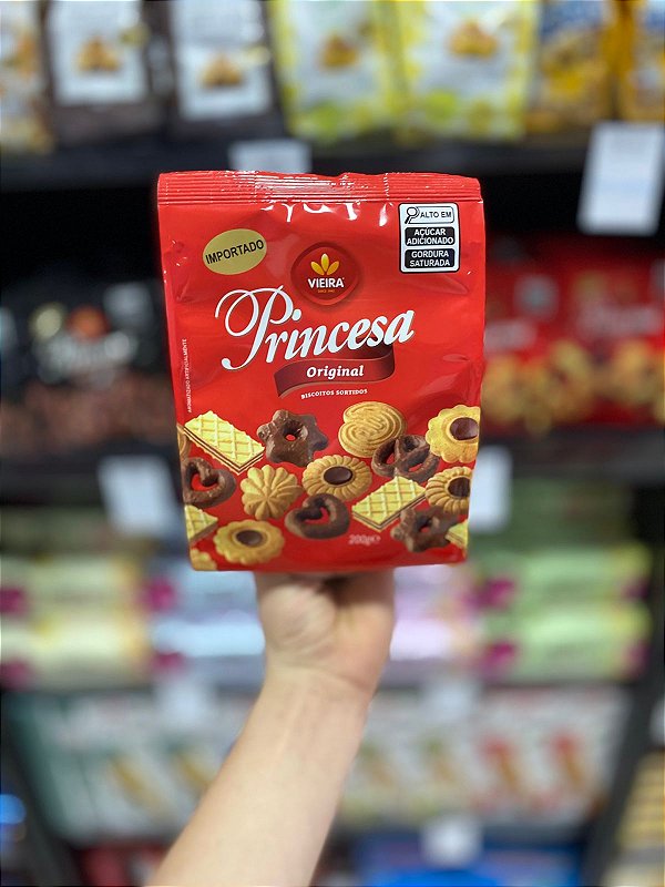 Biscoito Vieira Princesa Sortido 200g - Johnny Doces Importados ...