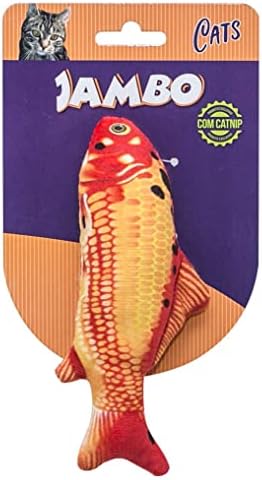 Peixe Real Fish Carpa com catnip - Jambo - Mimos para Pet