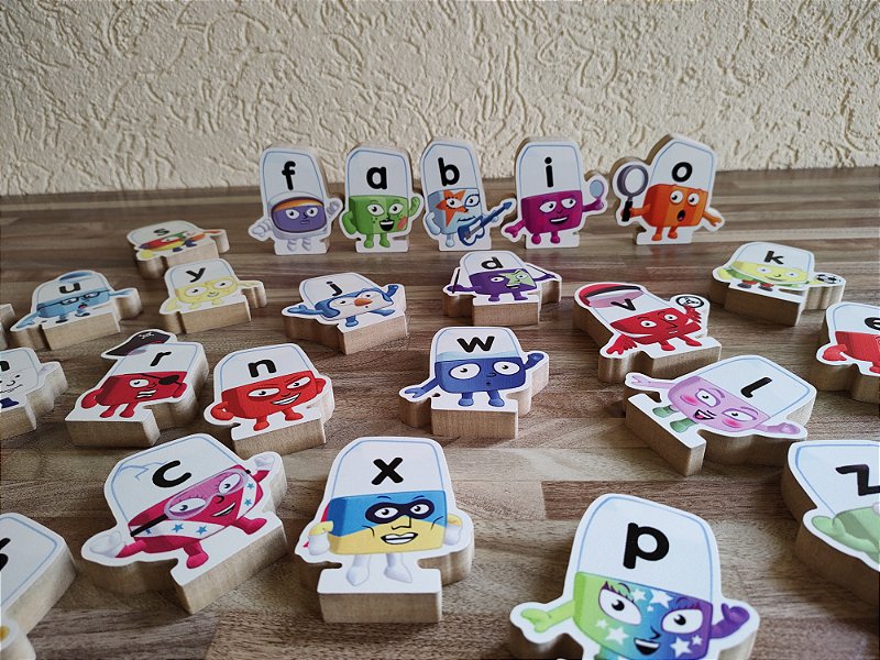Alphablocks 26 peças - Brinca Mais