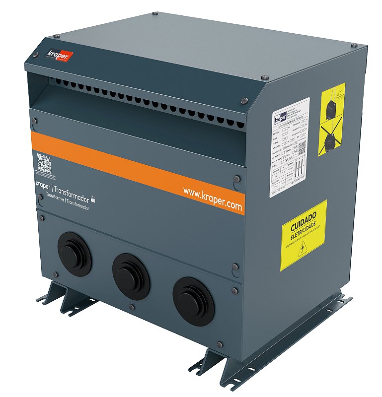 AUTOTRANSFORMADOR TRIFÁSICO 75kVA E/S 220/440V 60Hz IP23 - MisterVolt