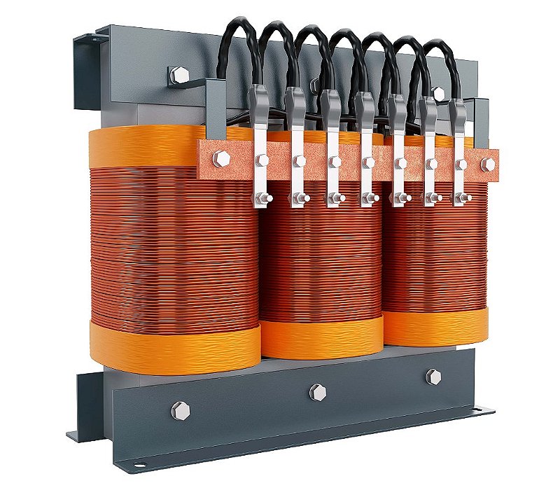 AUTOTRANSFORMADOR TRIFÁSICO 2kVA E/S 220/380V 60Hz IP00 - MisterVolt