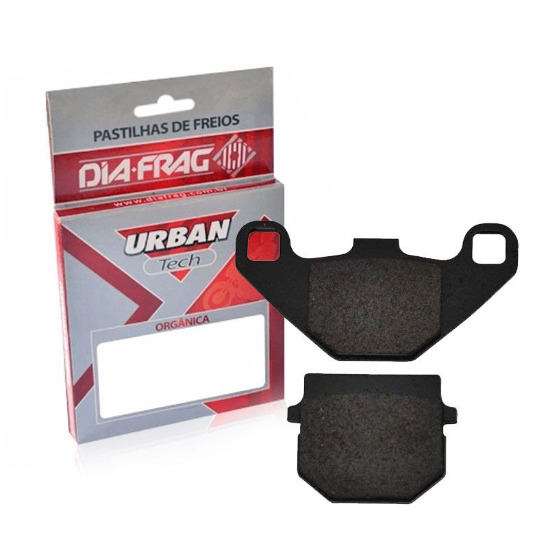 Pastilhas De Freio Burgman 125 / Cougar 110 Dia-Frag - Trevilub
