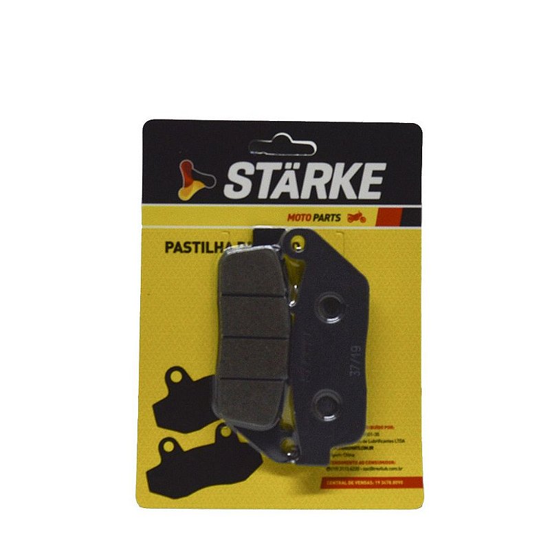 Pastilha De Freio Twister Cb600 Shadow Burgman 600 Tiger 800 - Trevilub