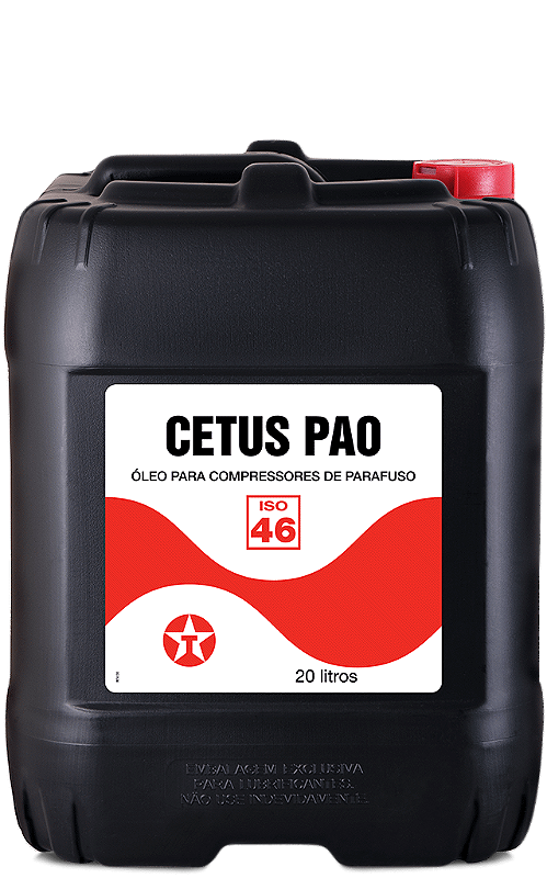 Lubrificante de Compressor Texaco Cetus Pao 46 - 20Lt - Trevilub