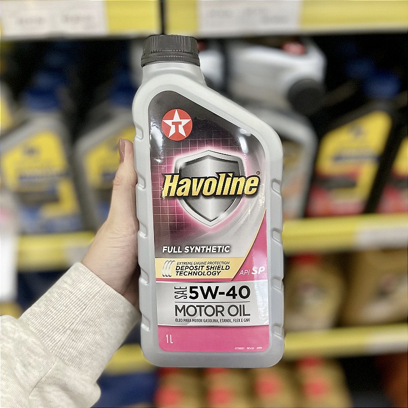 Óleo Texaco Havoline FullSyn Pro DS 5W40 SP Sintético – Frasco 1L - Trevilub