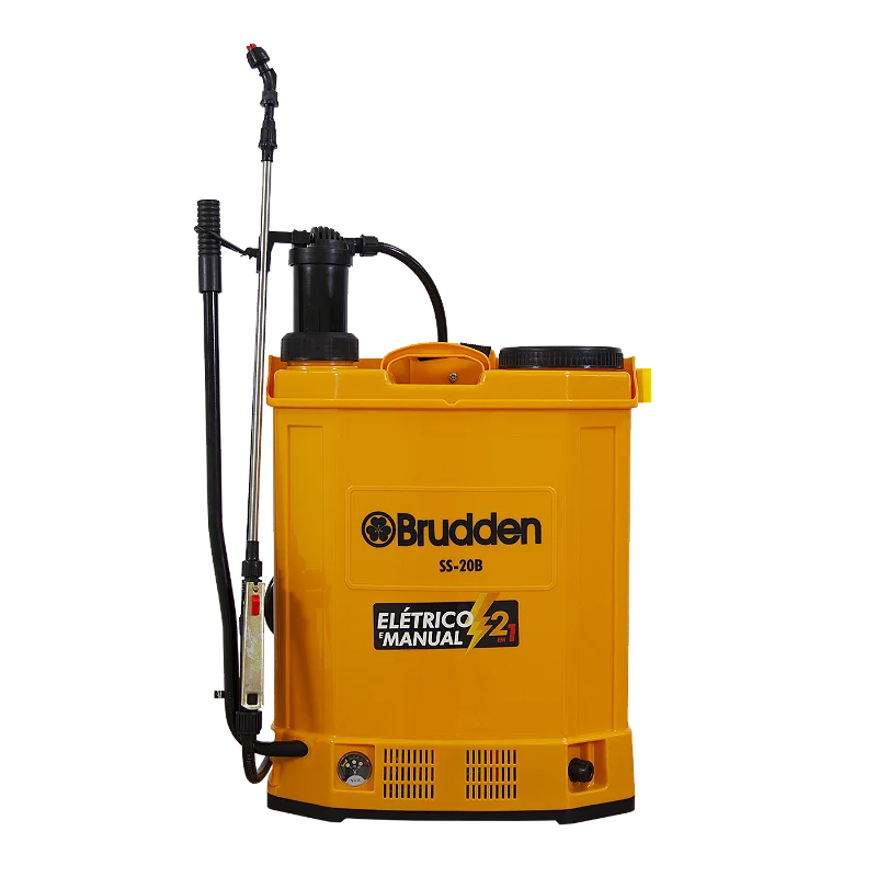 Pulverizador Costal a Bateria e Manual SS-20B 20L - Brudden - JF Comércio e Produtos