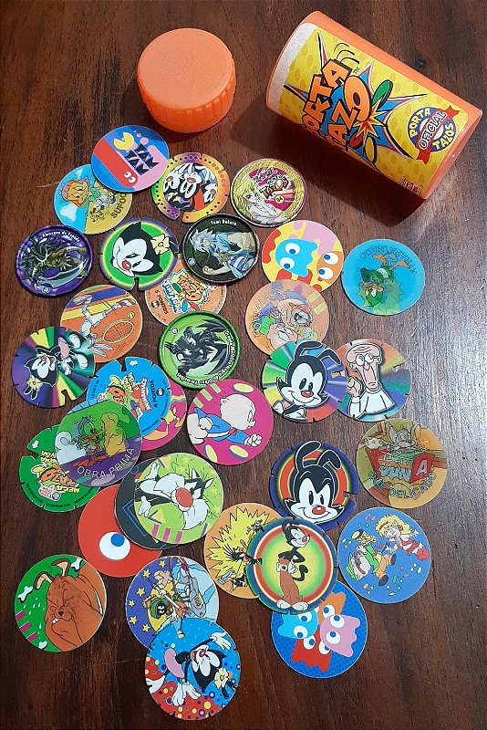 Porta tazos, porta tazos, porta tazo, tazo elma chips - Personal Game Toys
