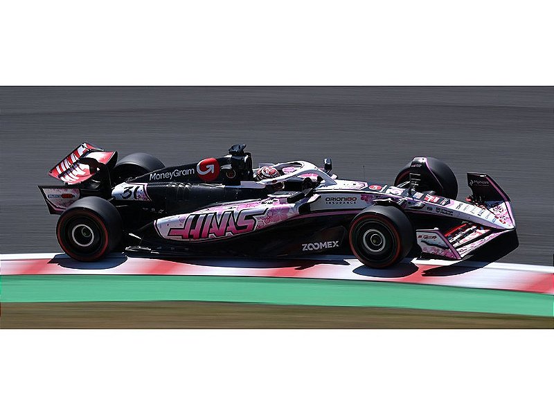Fórmula 1 MoneyGram Haas F1 Team VF-25 Esteban Ocon GP Japão 2025 1:64 ...