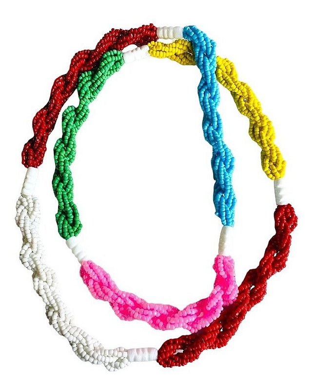 1 Guia De 7 Linhas Brajá 7 Firmas E 7 Fios Umbanda Candomblé - Loja ...