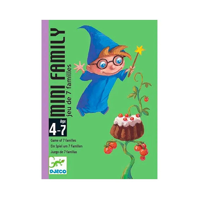 Jogo de cartas - Mini Família - Djeco - Casa do Brinquedo ® Melhores ...