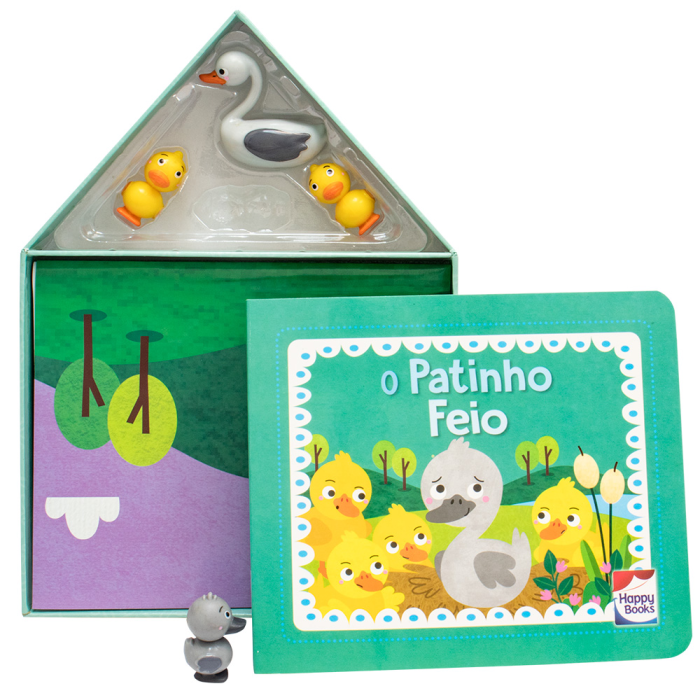 Livro-Casinha de Contos: O Patinho Feio da Mammoth World - Happy Books ...
