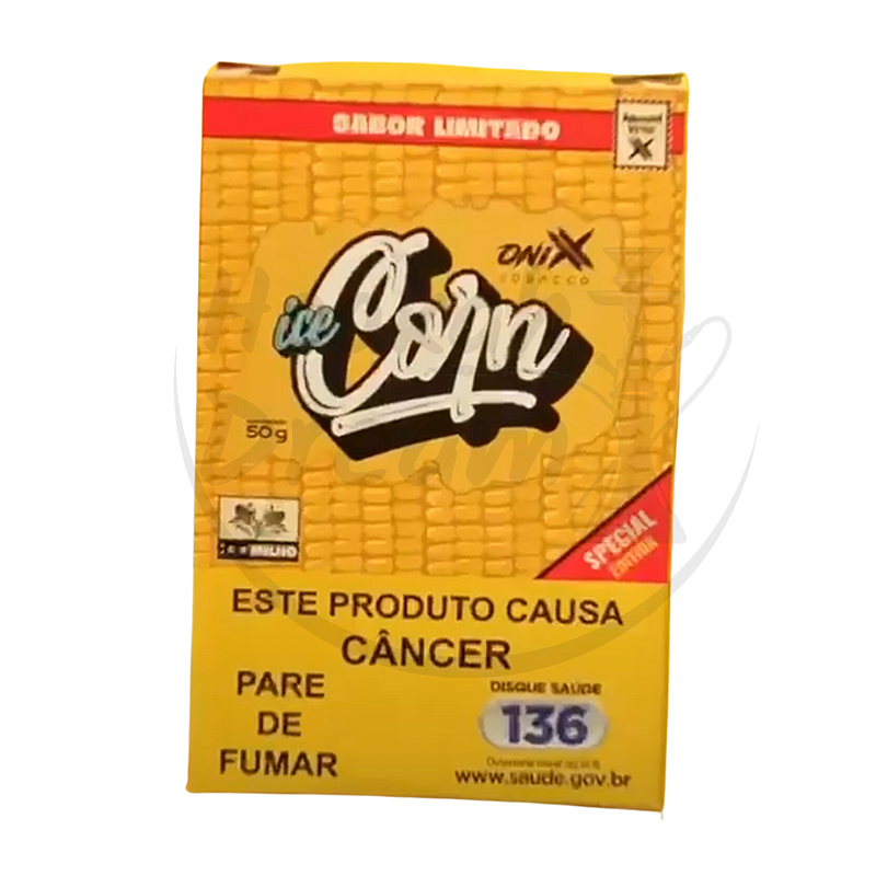 Essência Onixx Ice Corn – Sorvete de Milho 50 g | Lançamento - Hookah Dream
