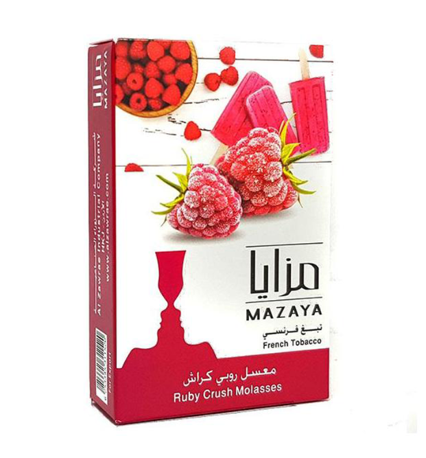 MAZAYA RUBY CRUSH - 50g - SORVETE FRAMBOESA - Hookah Dream