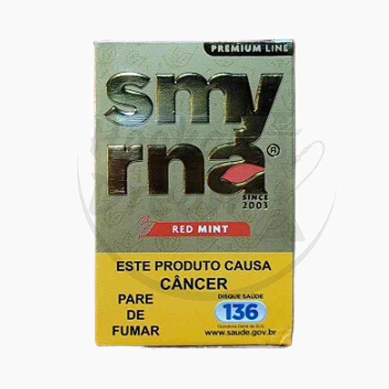 Essência Smyrna Red Mint 50g | Menta Adocicada Pimenta - Hookah Dream