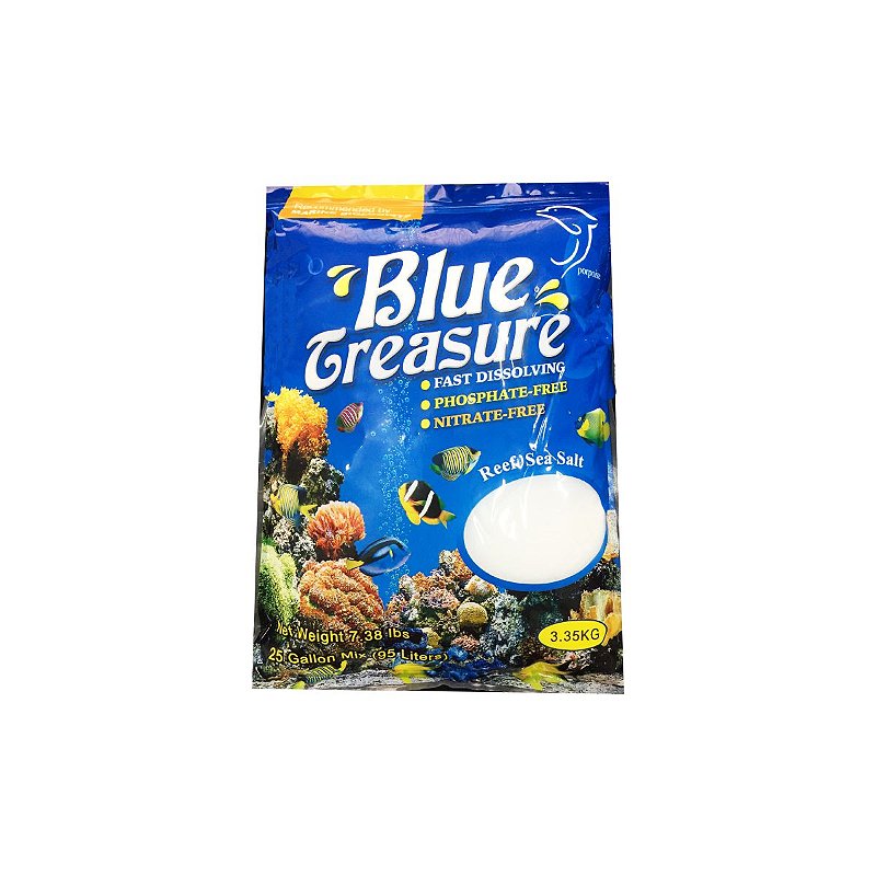 SAL BLUE TREASURE REEF SEA SALT 3,35KG (BAG) - Nemo & Cia