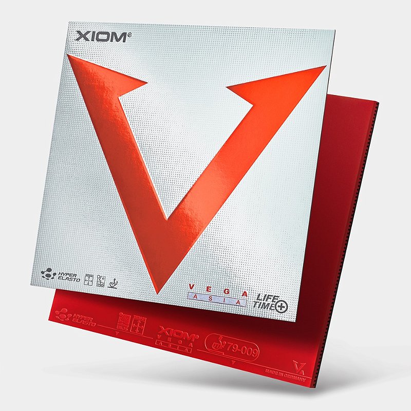 Borracha XIOM - Vega Asia - OPERATT | Materiais para Tênis de Mesa