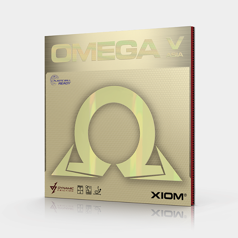 Borracha para raquete de tênis de mesa marca XIOM - Omega 5 Asia - OPERATT | Materiais para ...