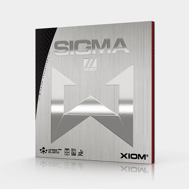 Borracha para raquete de tênis de mesa marca XIOM - Sigma 2 Euro - OPERATT | Materiais para ...