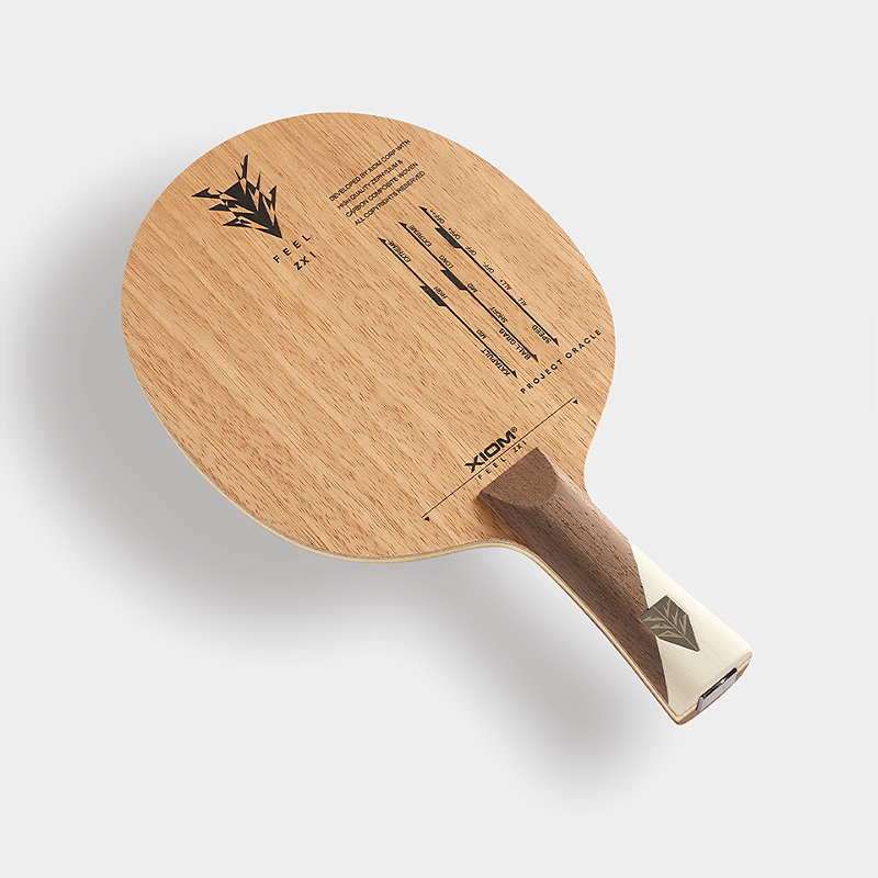 Raquete para tênis de mesa ping pong clássica XIOM modelo FEEL ZX1 - OPERATT | Materiais para ...