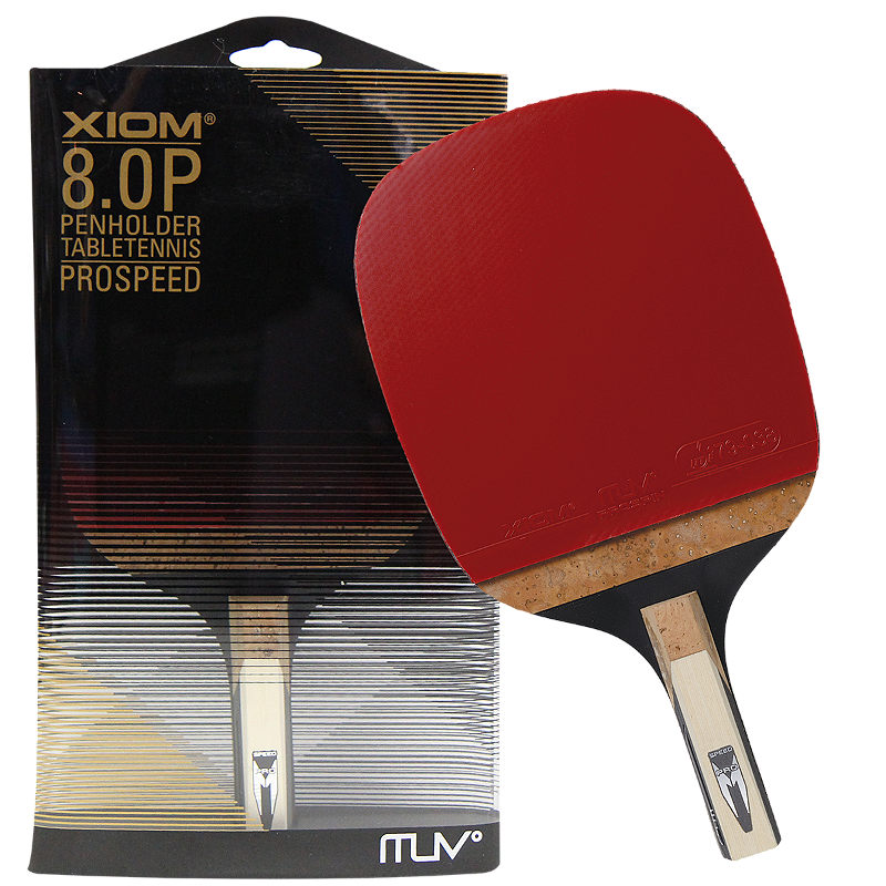 Raquete caneta para tênis de mesa ping pong XIOM modelo M 8.0 P - OPERATT | Materiais para Tênis ...