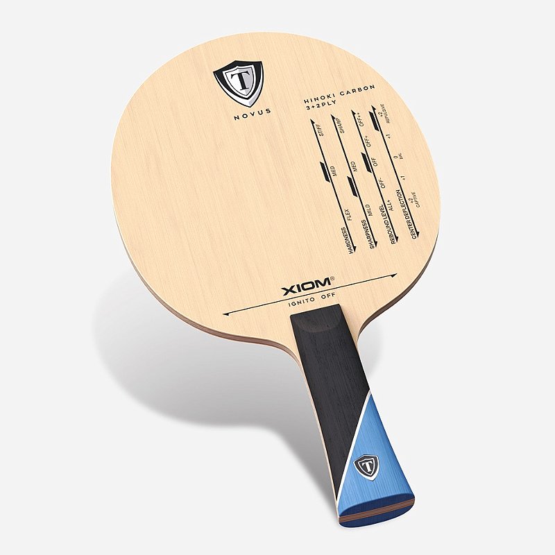 Madeira clássica para tênis de mesa ping pong XIOM Novus Ignito - OPERATT | Materiais para Tênis ...