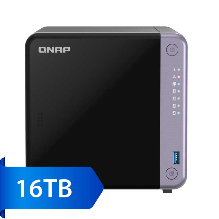 Qnap TS-432X 16TB - Storage Já - 1ª Loja especializada em Armazenamento de dados do Brasil