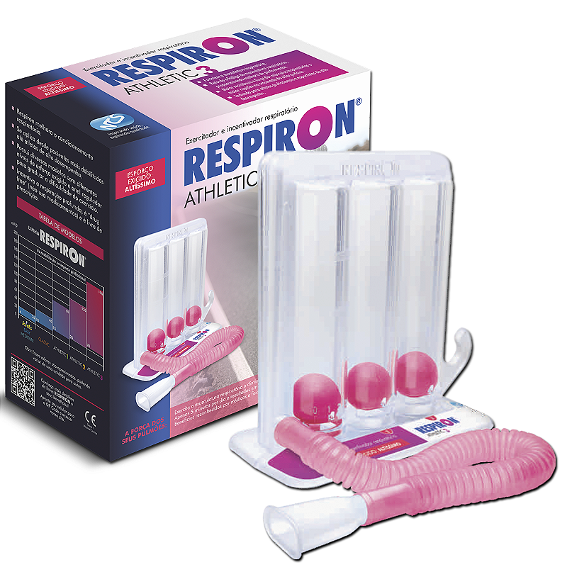 Respiron Athletic 3 Exercitador Respiratório Altíssimo - Medmais ...