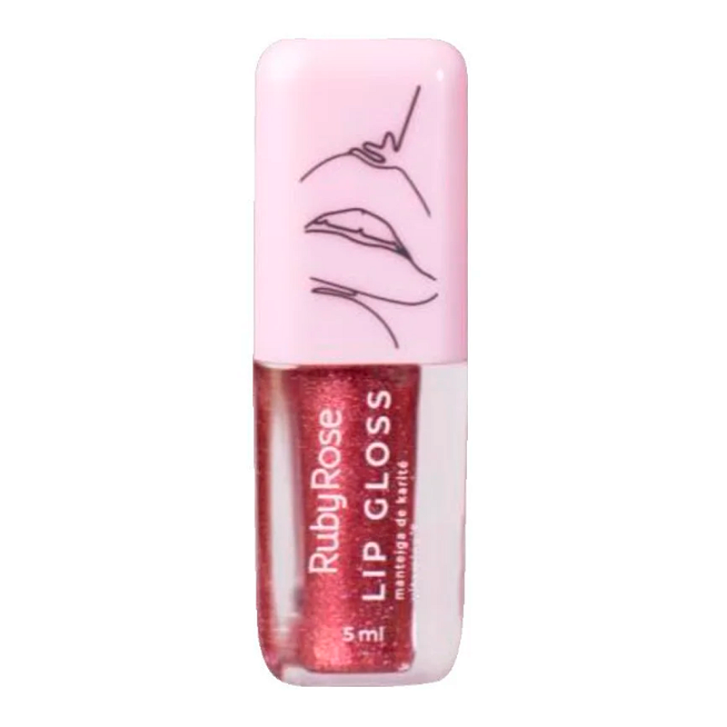 Lip Gloss Brilhante Shooting Star - Ruby Rose - Encanto Da Maquiagem
