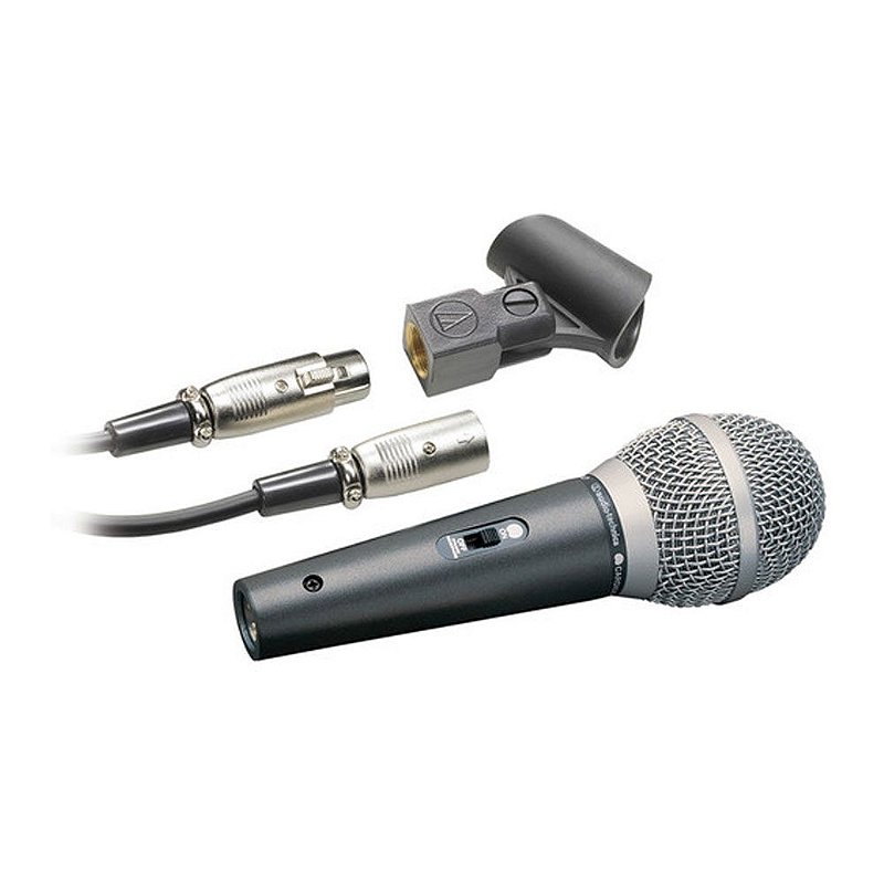 Microfone Unidirecional Dinâmico Audio-Technica ATR1500X - Preto ...