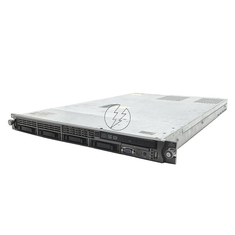 Servidor HP ProLiant DL360 G5: 2x Xeon 4 core, DDR2 16GB, 2x HD SAS ...
