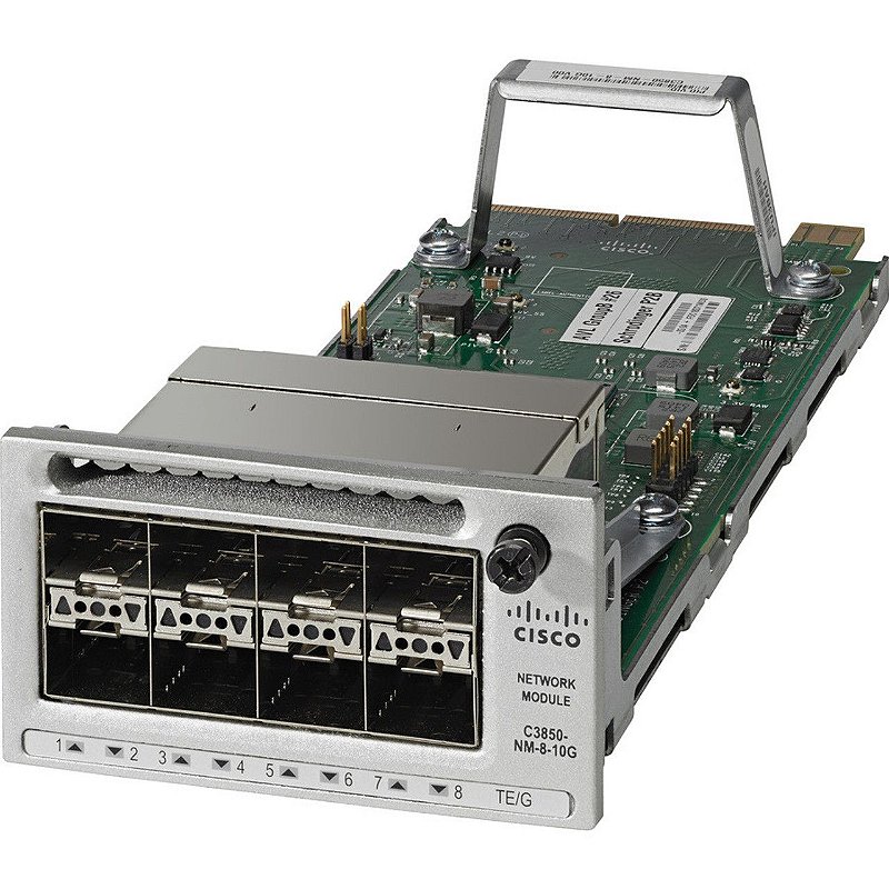 Modulo Switch Cisco 3850 Series C3850-NM-8-10G Stack - ShockTI ...