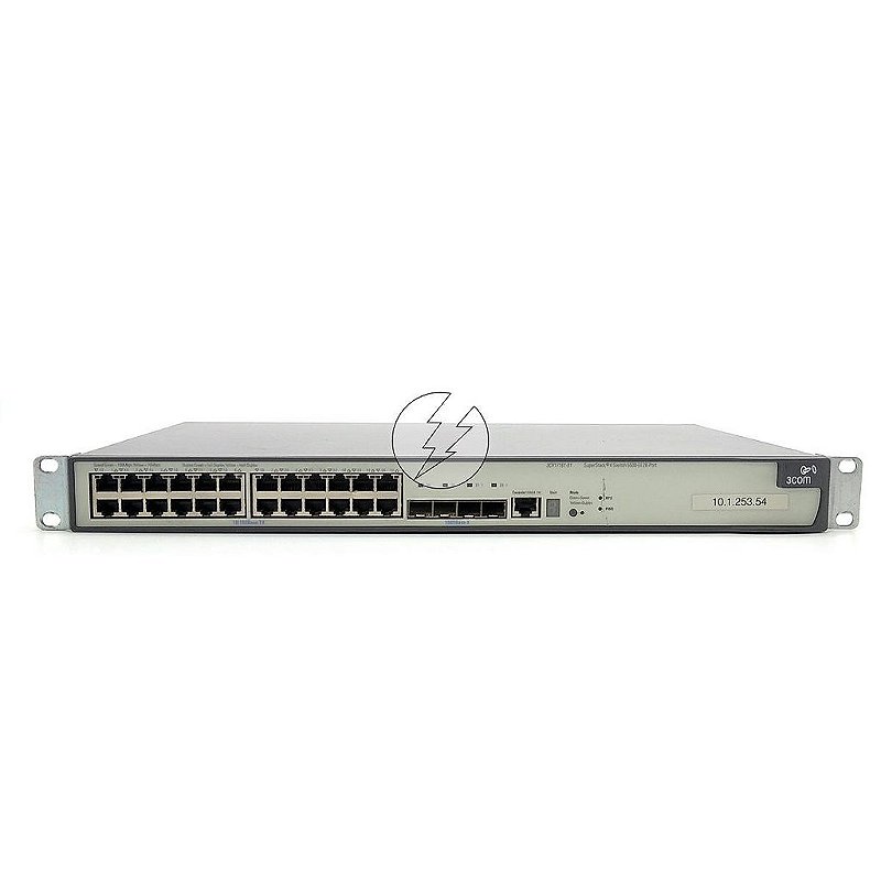Switch 3COM SuperStack 4 5500-EI 28 Port 3CR17161-91: 24x 10 - ShockTI ...