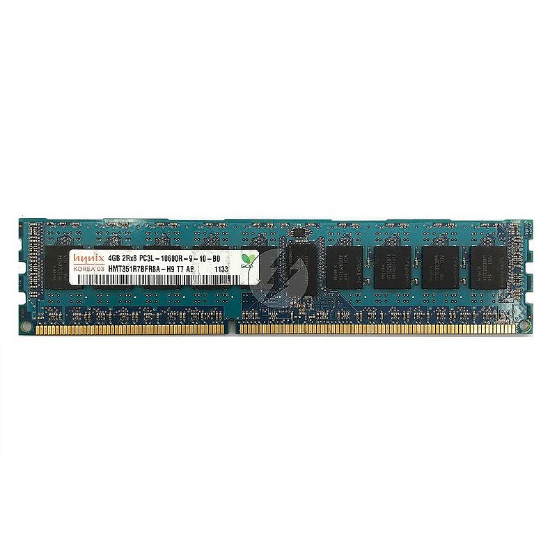 Memória RAM SK Hynix HMT351R7BFR8A-H9: DDR3L, 4GB, 2Rx8, 1333R, RDIMM - ShockTI - Comércio de ...