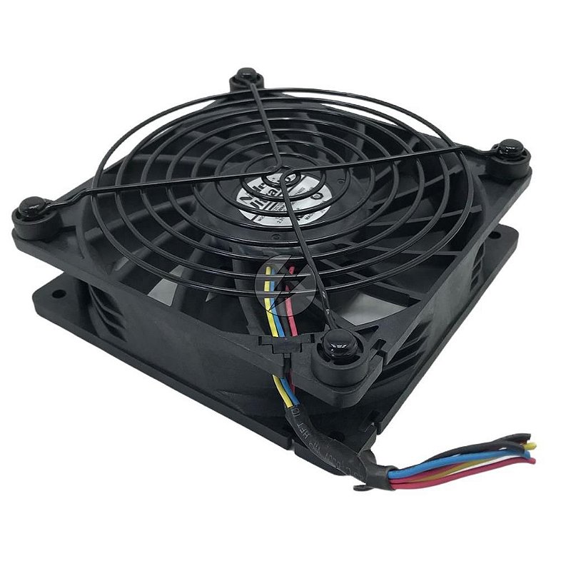Cooler Rolamento Automação, 12v 2.31a, 4p, 125 x 125 x 37mm - ShockTI ...