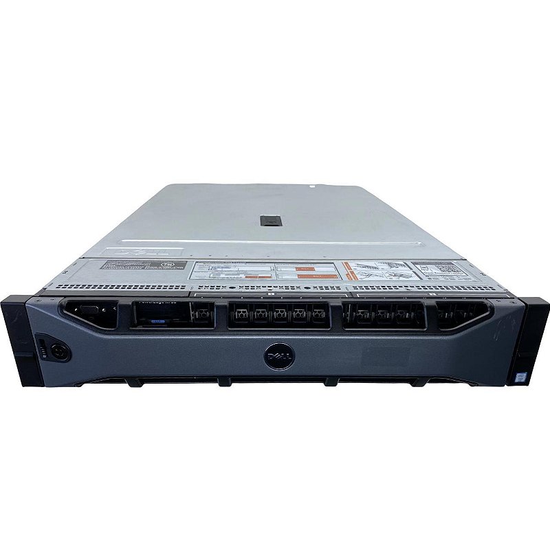 Servidor Dell R730 c/ 8 Baias 2,5": 2 Xeon E5-2673 V3, Ram 64Gb, 2x SSD ...