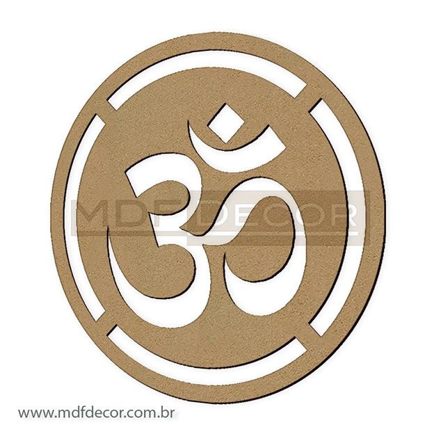 Mand-028 - Mandala OM - Mdf Decor - Mdf Decor - Arte, Decoração e ...