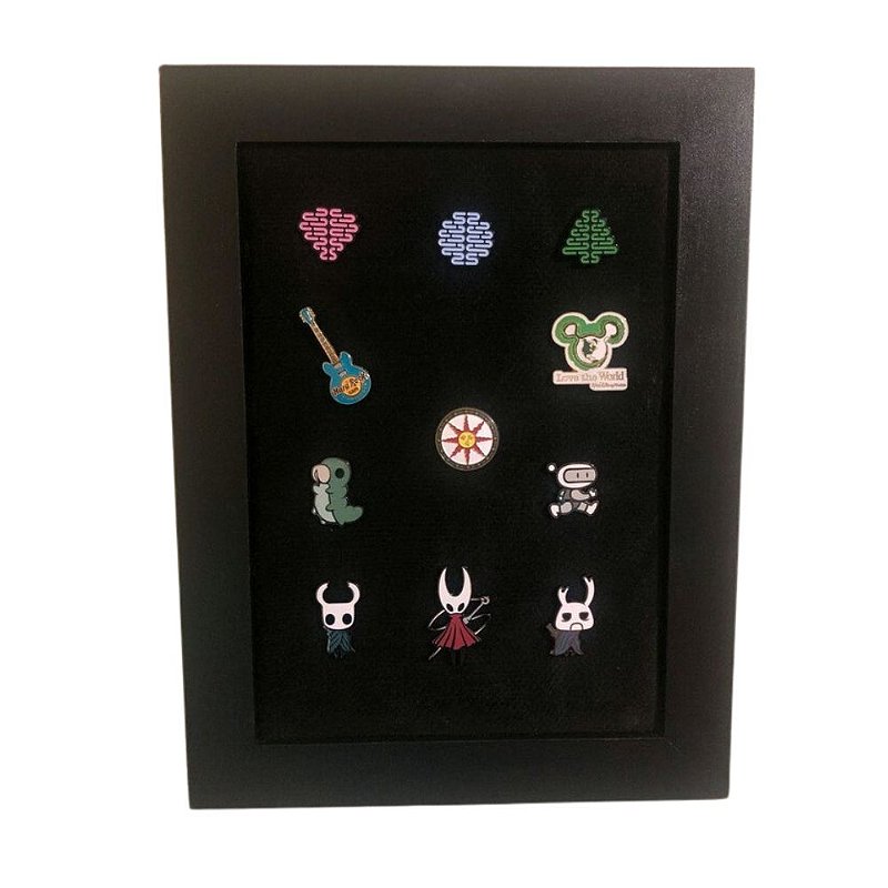 Quadro para pins e bottons em cortiça 5mm - nivelnerd